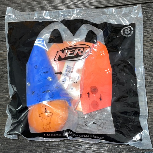Nerf | Toys | Mcdonalds Happy Meal Toy Nerf Launch Catch Challenge New ...